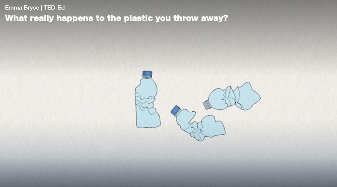 The life cycle of a plastic bottle