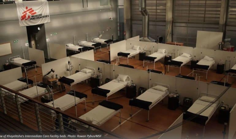 MSF Opens Khayelitsha Field Hospital for Covid-19