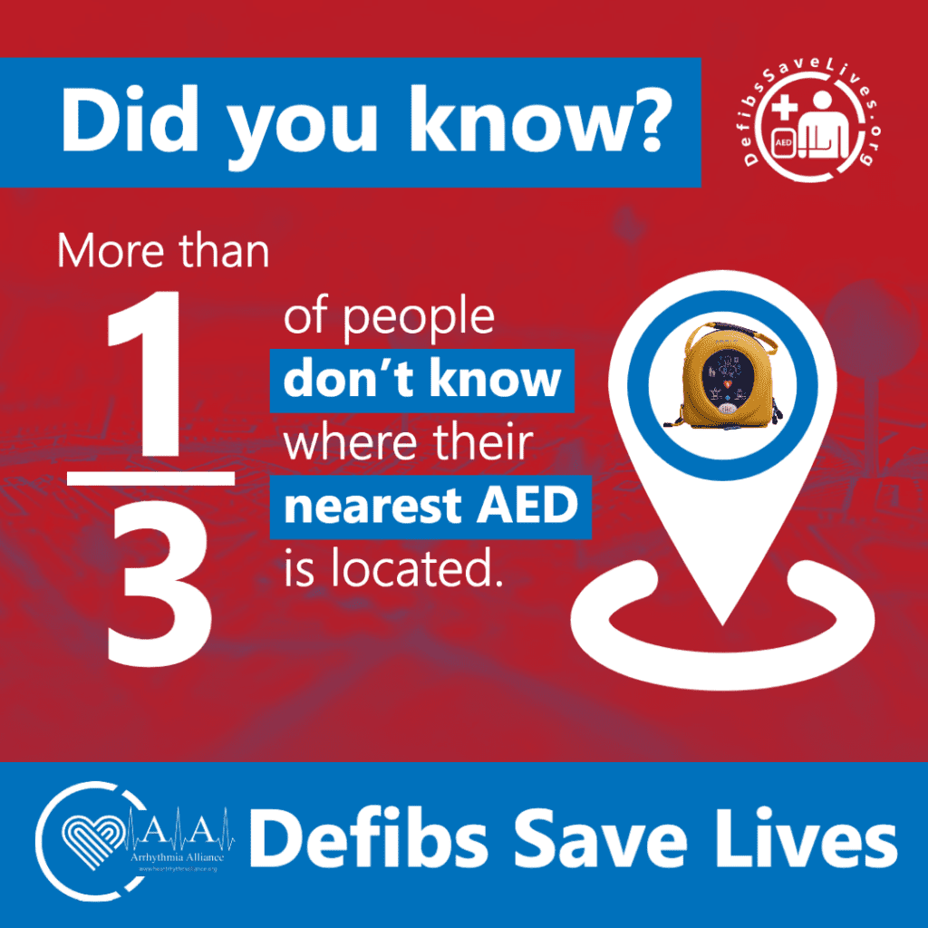 “A defibrillator saved my life”