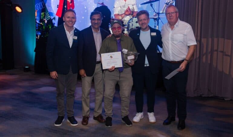 Winners of prestigious prize for Autism and Mental Health course